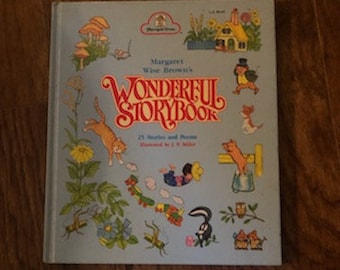 Vintage 1975 Margaret Wise Brown's Golden Book Wonderful - Etsy