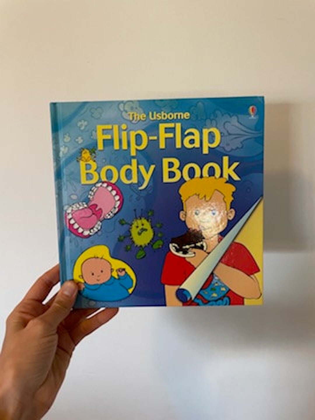 Hardcover the Usborne Flip-flap Body Book, Body Book, Learning About ...