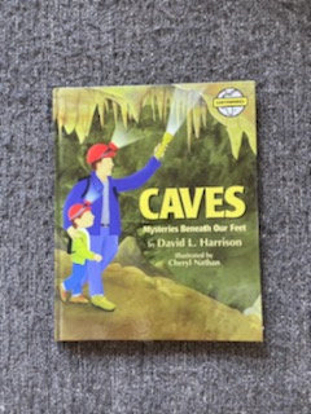 2001 Hardcover Earthworks CAVES Children's Book, Caves Mysteries ...