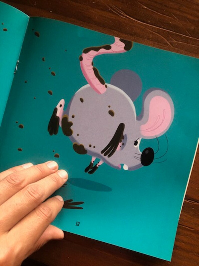 Hello Genius Paperback Mouse Says sorry by Michael - Etsy