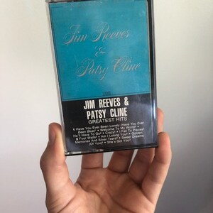1980s Cassette Tape, Jim Reeves and Patsy Cline Greatest Hits, RCA ...