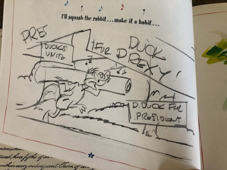 1997 Daffy Duck for President by Chuck Jones Looney Tunes - Etsy