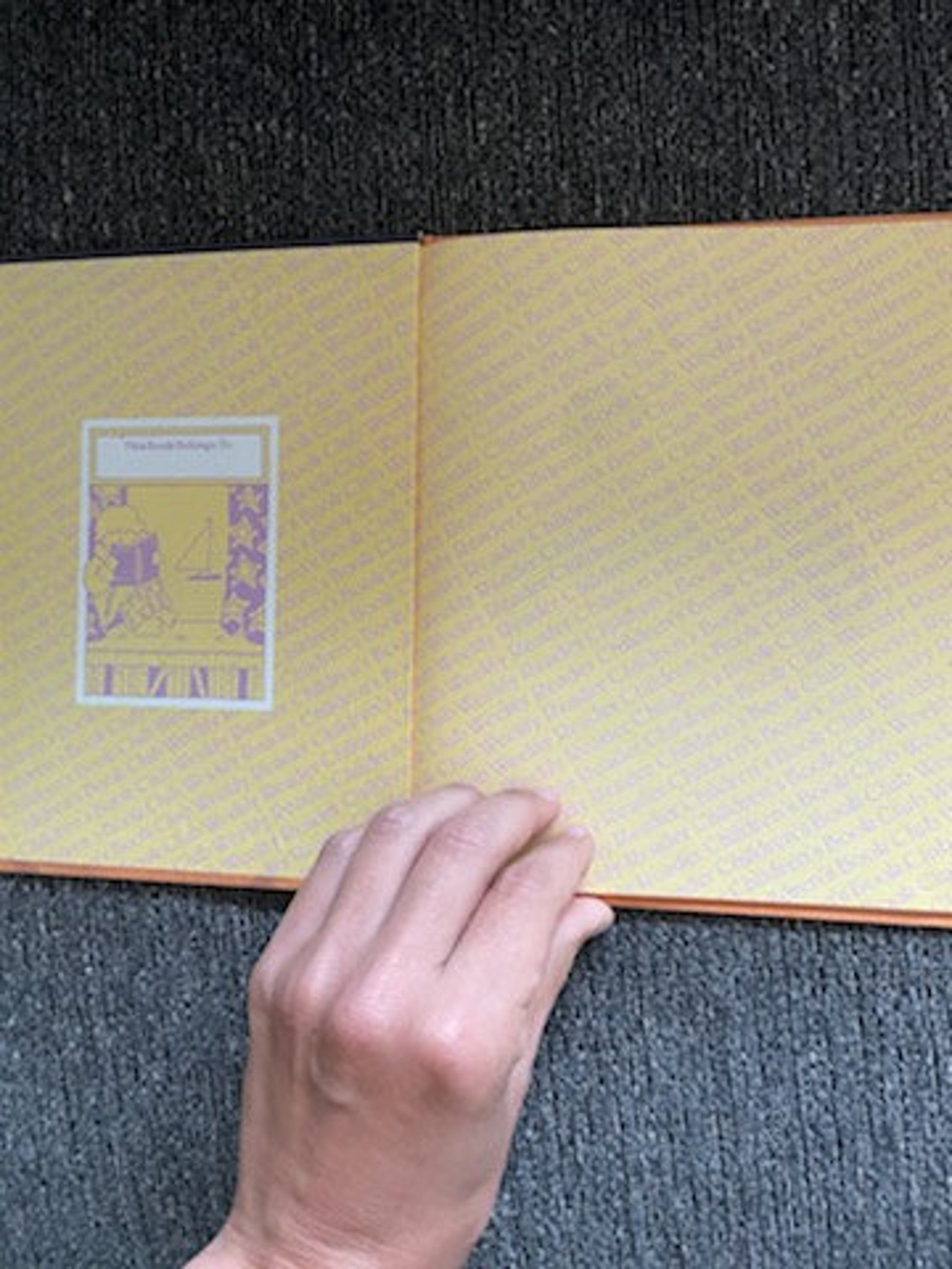 Weekly Reader Book Club Edition Ben Finds a Friend by Anne-marie ...