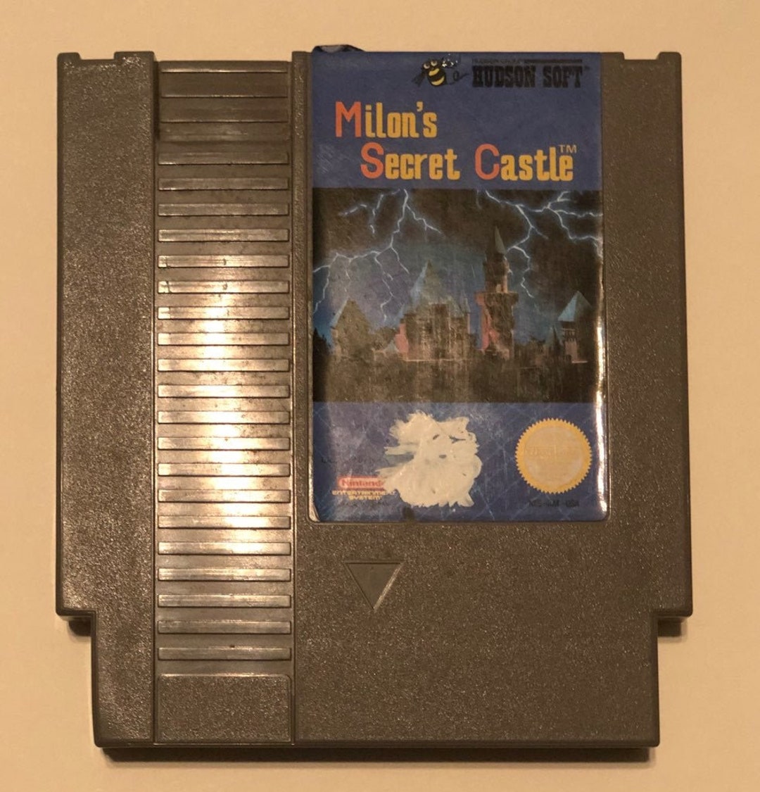 Nintendo Hudson Soft's Milon's Secret Castle Game Cartridge for NES-001 ...