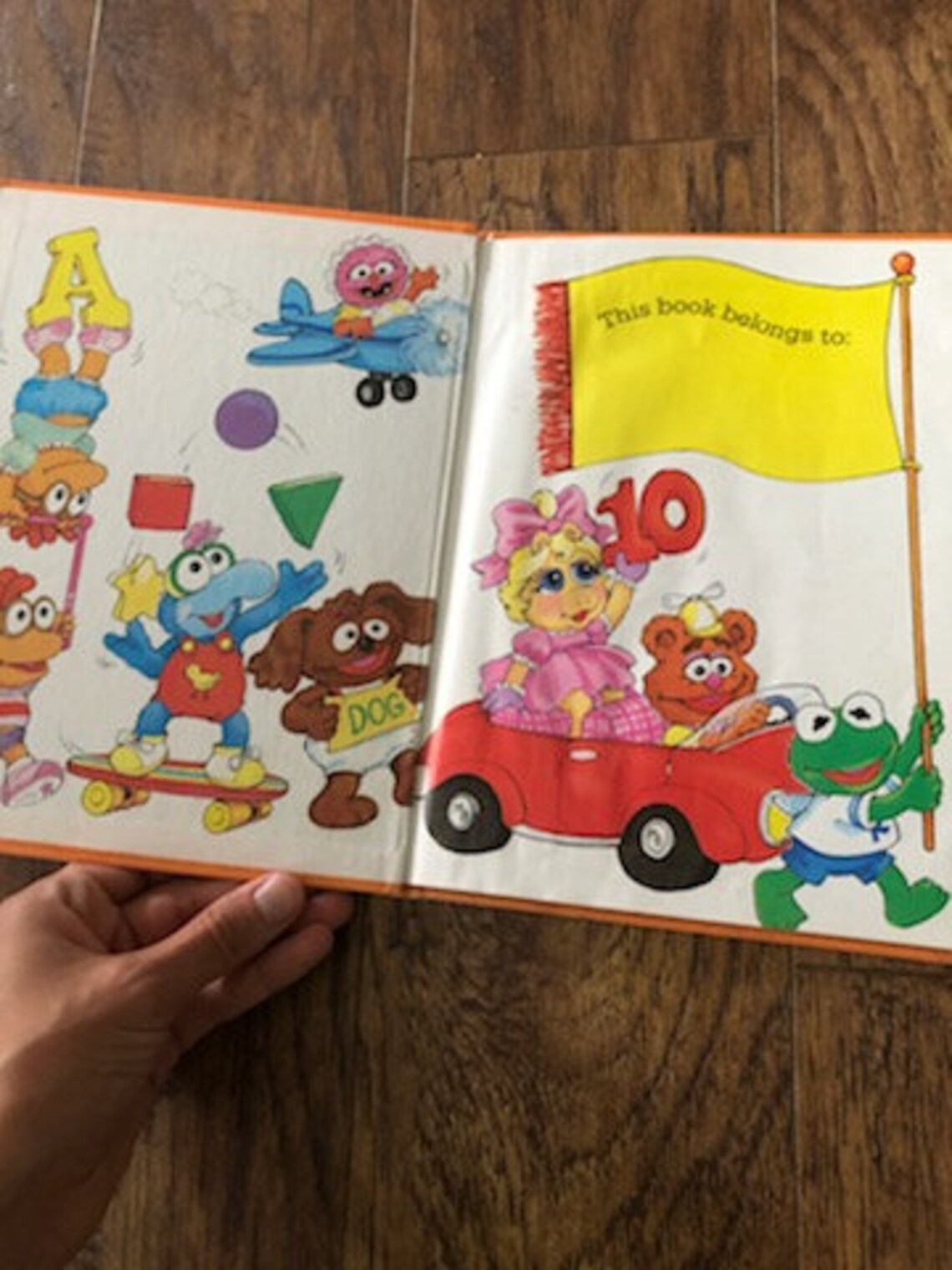 1990s Hardcover Jim Henson's Muppet Babies on the Go ABC | Etsy