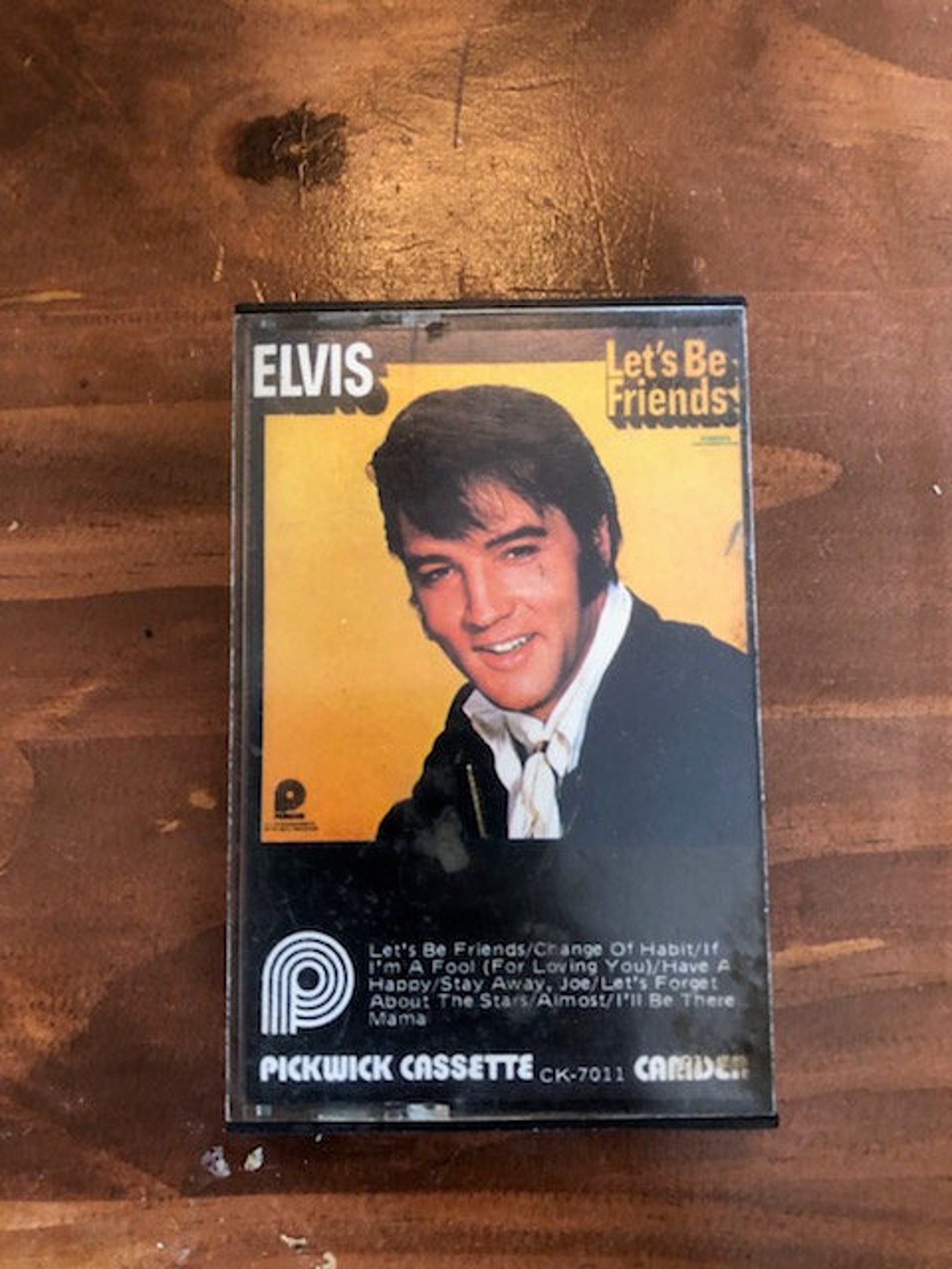 1970s Elvis Presley Cassette Tape Elvis Let's Be Friends | Etsy