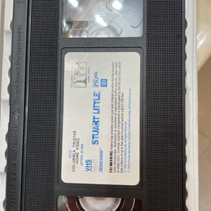 Vintage Stuart Little VHS Tape, Original Stuart Little Film, Stuart ...
