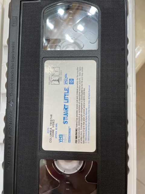 Vintage Stuart Little VHS Tape, Original Stuart Little Film, Stuart ...