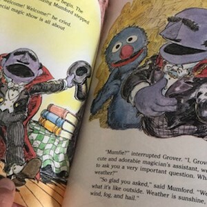 1981 Sesame Street Children's Book Club the Amazing Mumford Presents ...