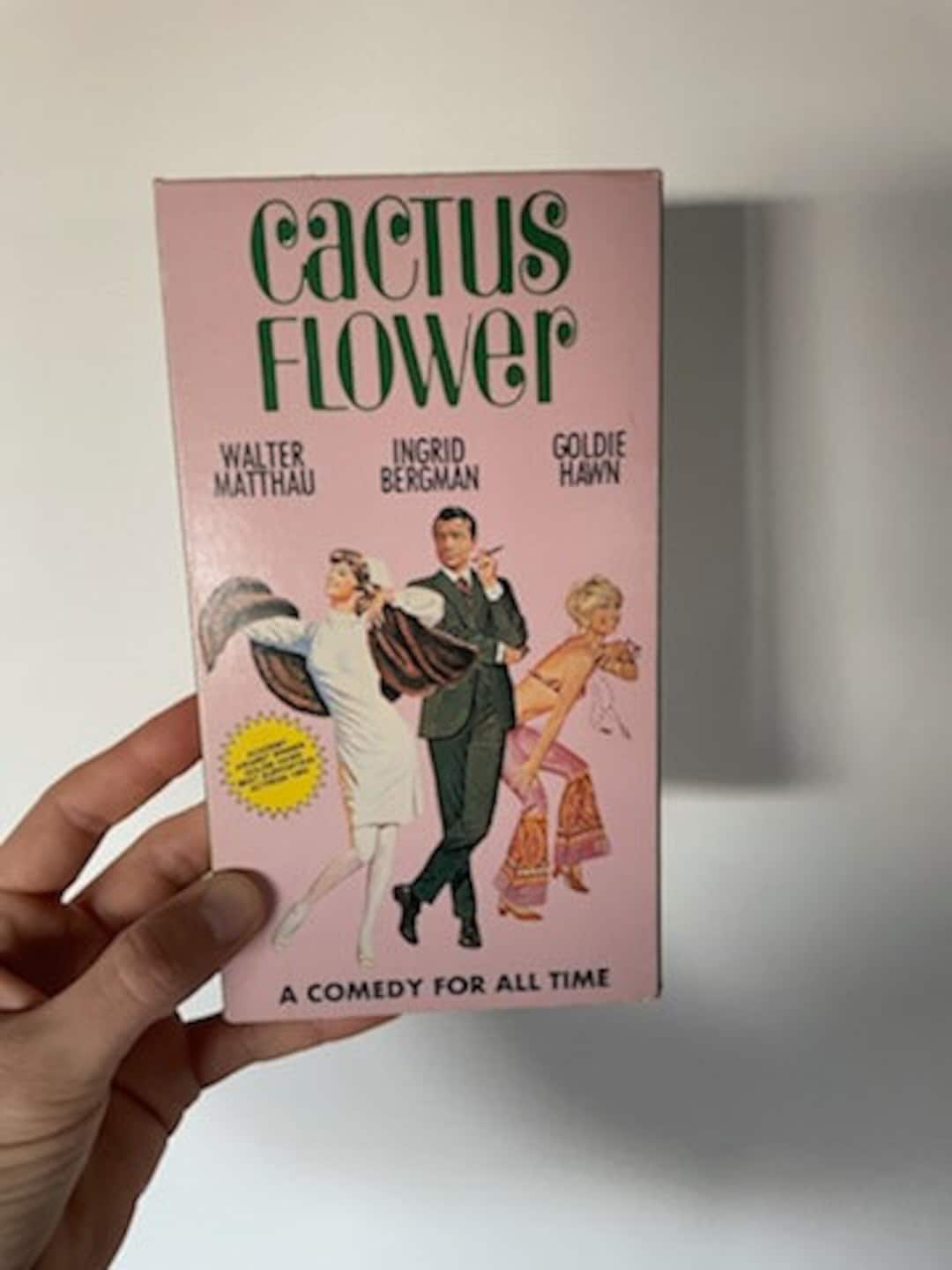 1988 Goodtimes Home Video VHS 4229 Cactus Flower Movie VHS Tape, Walter ...