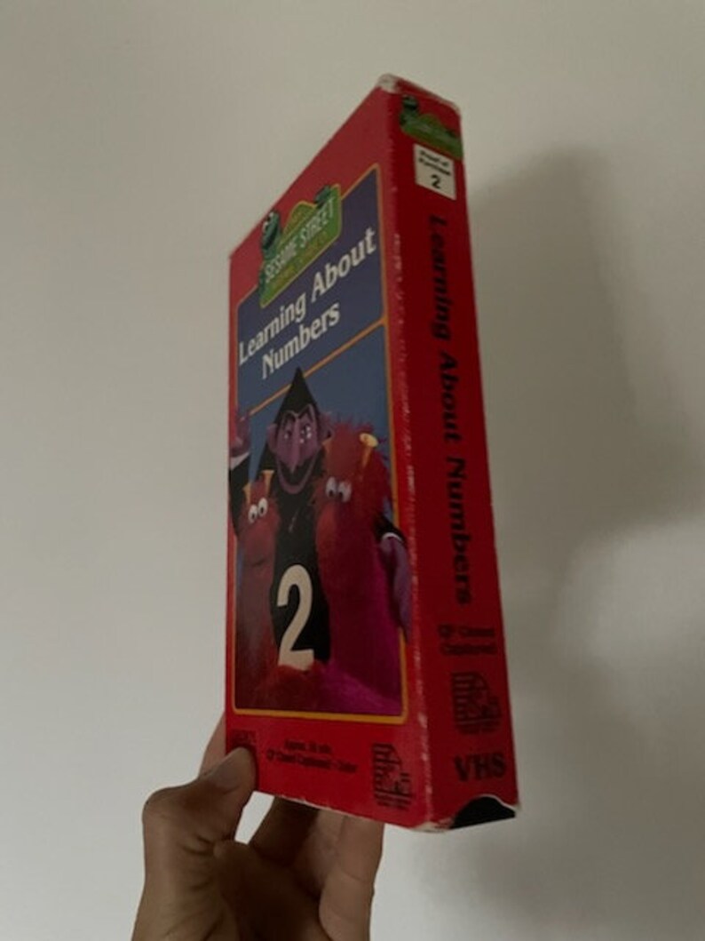 1986 Sesame Street VHS Tape, My Sesame Street Home Video 1986 Learning ...