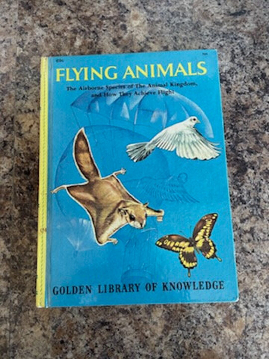 1961 Golden Library of Knowledge Hardcover69 Cents Flying Animals the ...