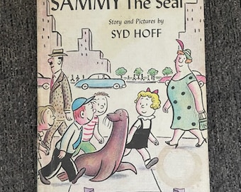 Sammy the Seal Syd Hoff 1959 Harper & Row I Can Read - Etsy