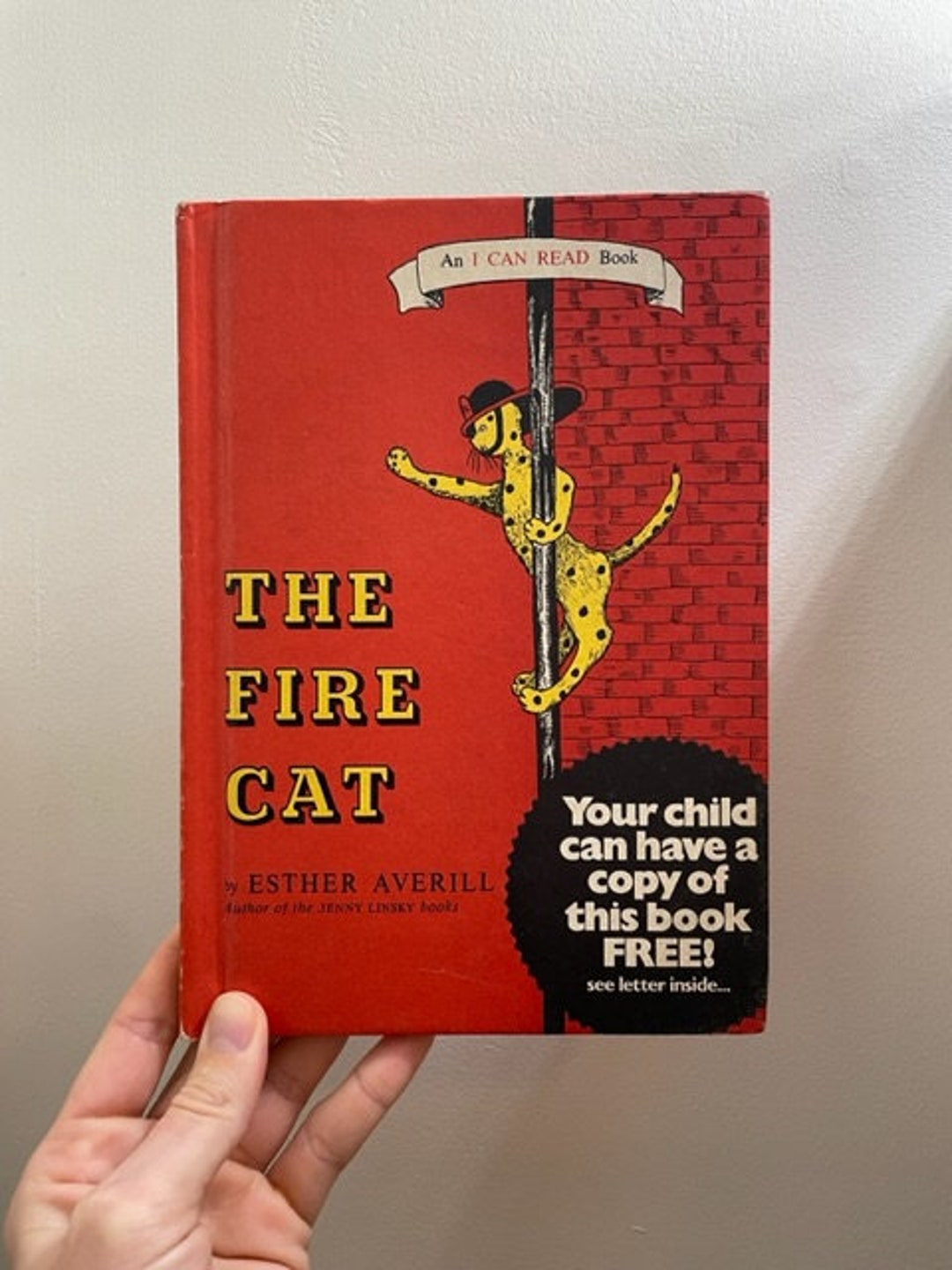 1960 an I Can Read Book Hardcover the Fire Cat by Esther Averill Author ...
