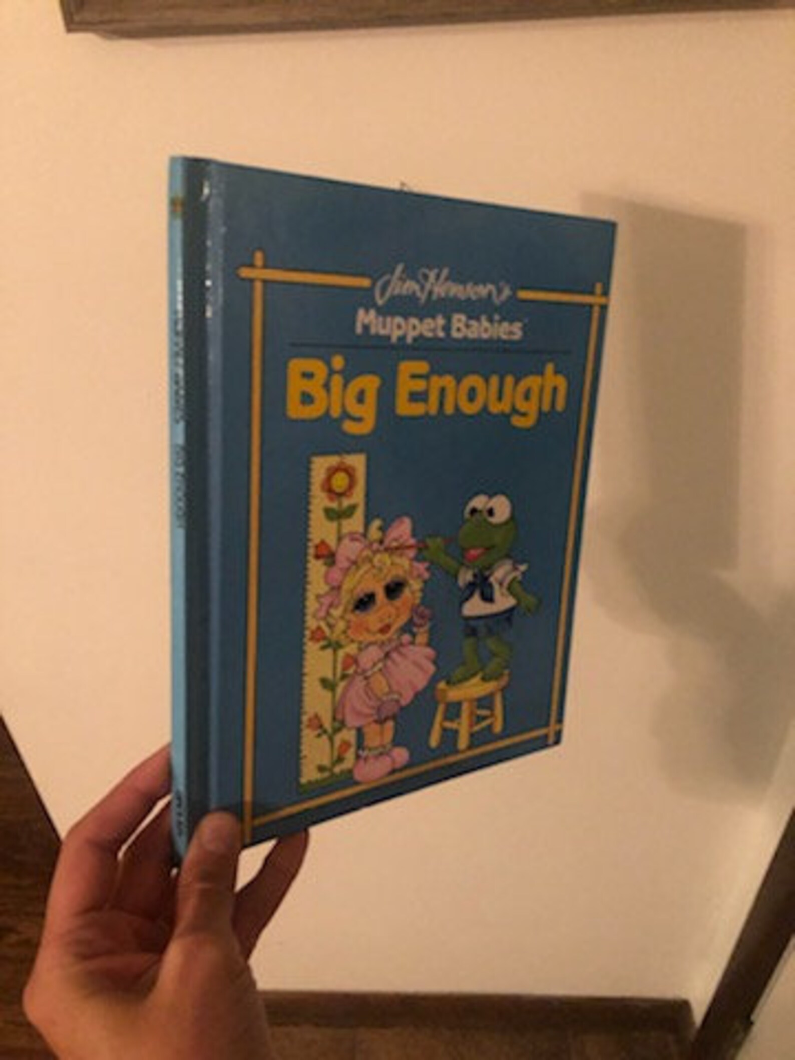 Jim Henson's Muppet Babies Big Enough 1992 Hardcover - Etsy