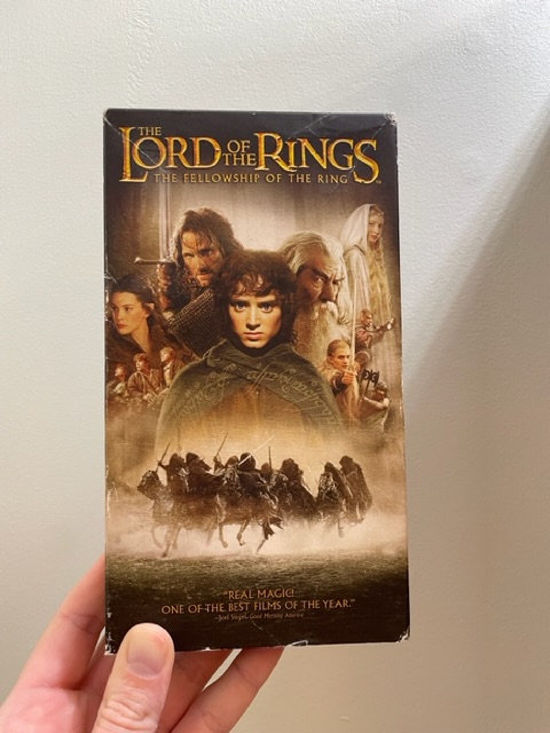 2001 the Lord of the Rings VHS Tape the Fellowship of the Ring, Lord of ...