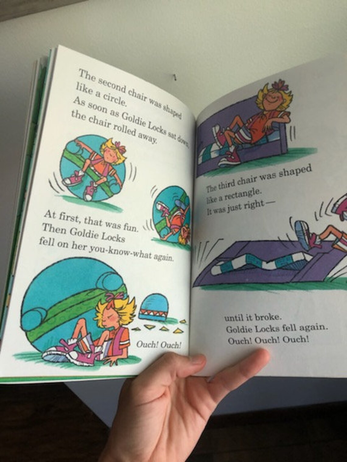 Vintage 90s Era Math Book the Silly Story of Goldie Locks and | Etsy