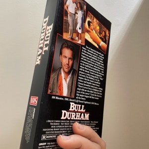 BULL DURHAM VHS Movie Tape, Bull Durham Vhs With Kevin Costner and ...