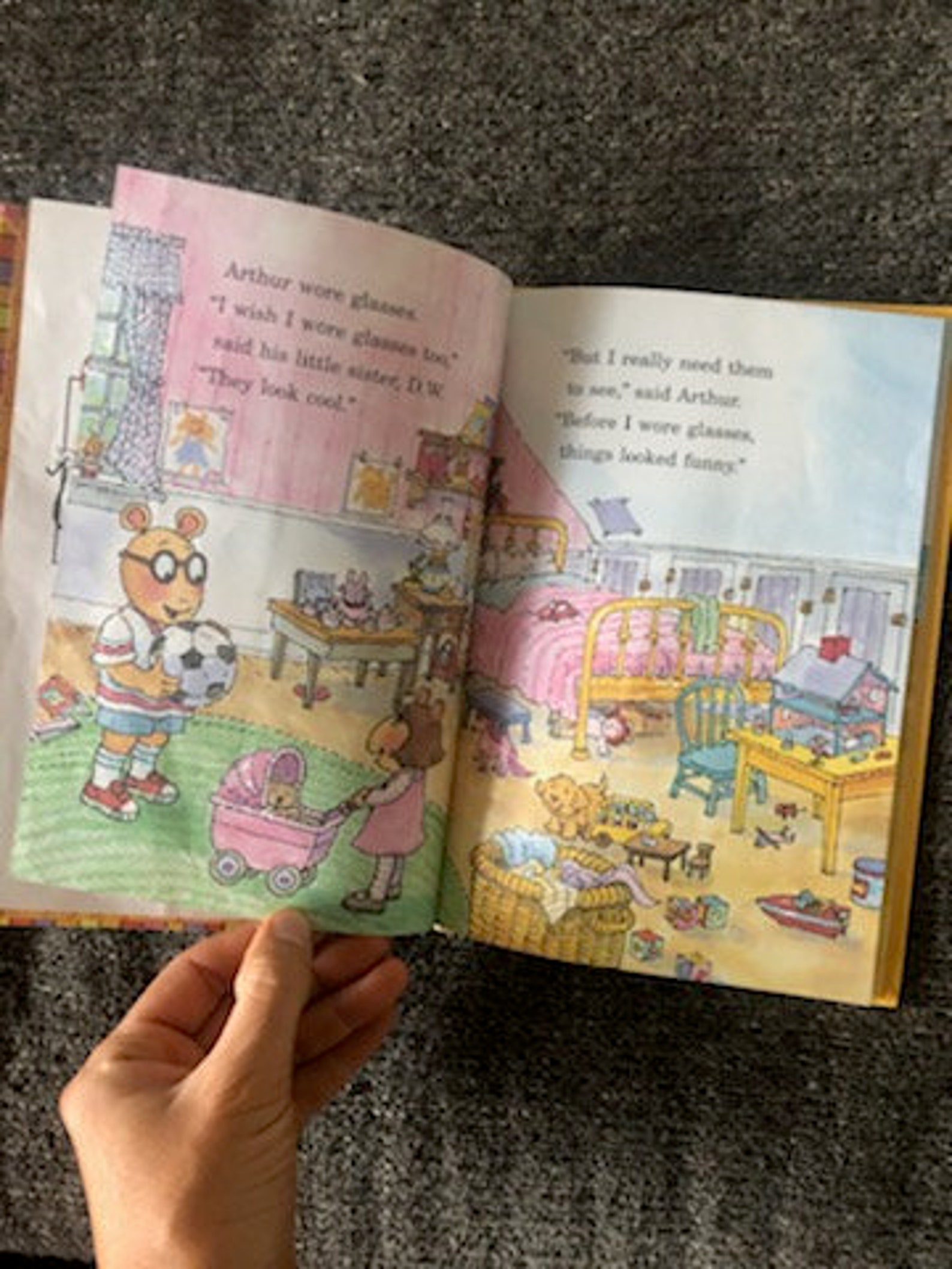1996 Hardcover Marc Brown's Arthur and DW Glasses for - Etsy