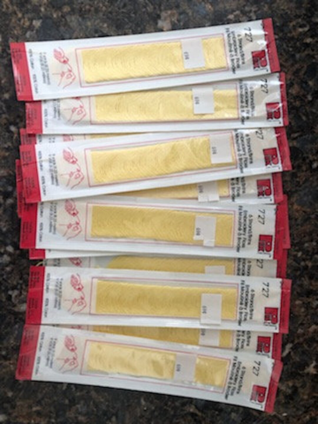 LOT of 11 Vintage Made in USA 100% Cotton Pik 6 Strand/brins Embroidery ...