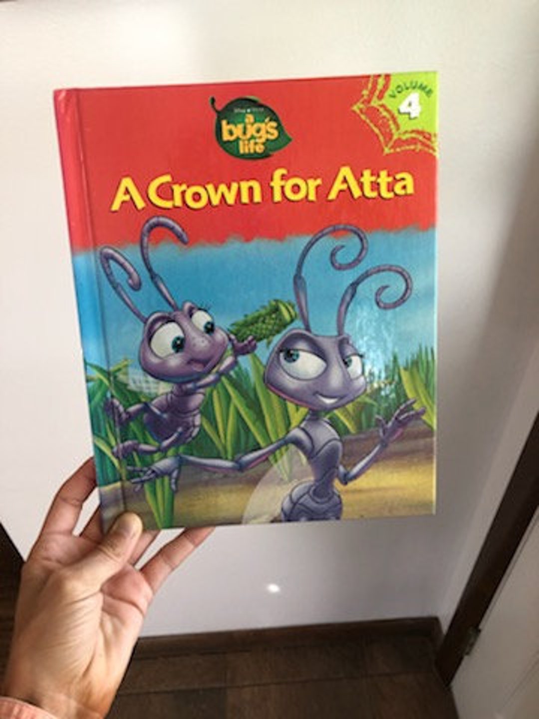 90s Hardcover, Disney, A Crown for Atta (disney-pixar's "a Bug's Life ...