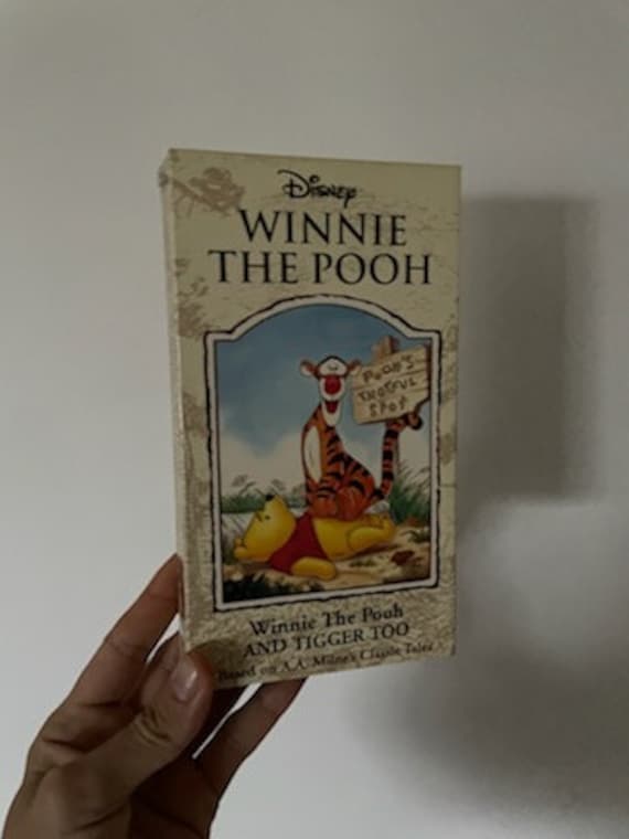 Vintage Walt Disney Winnie the Pooh VHS Tape Winnie the Pooh | Etsy