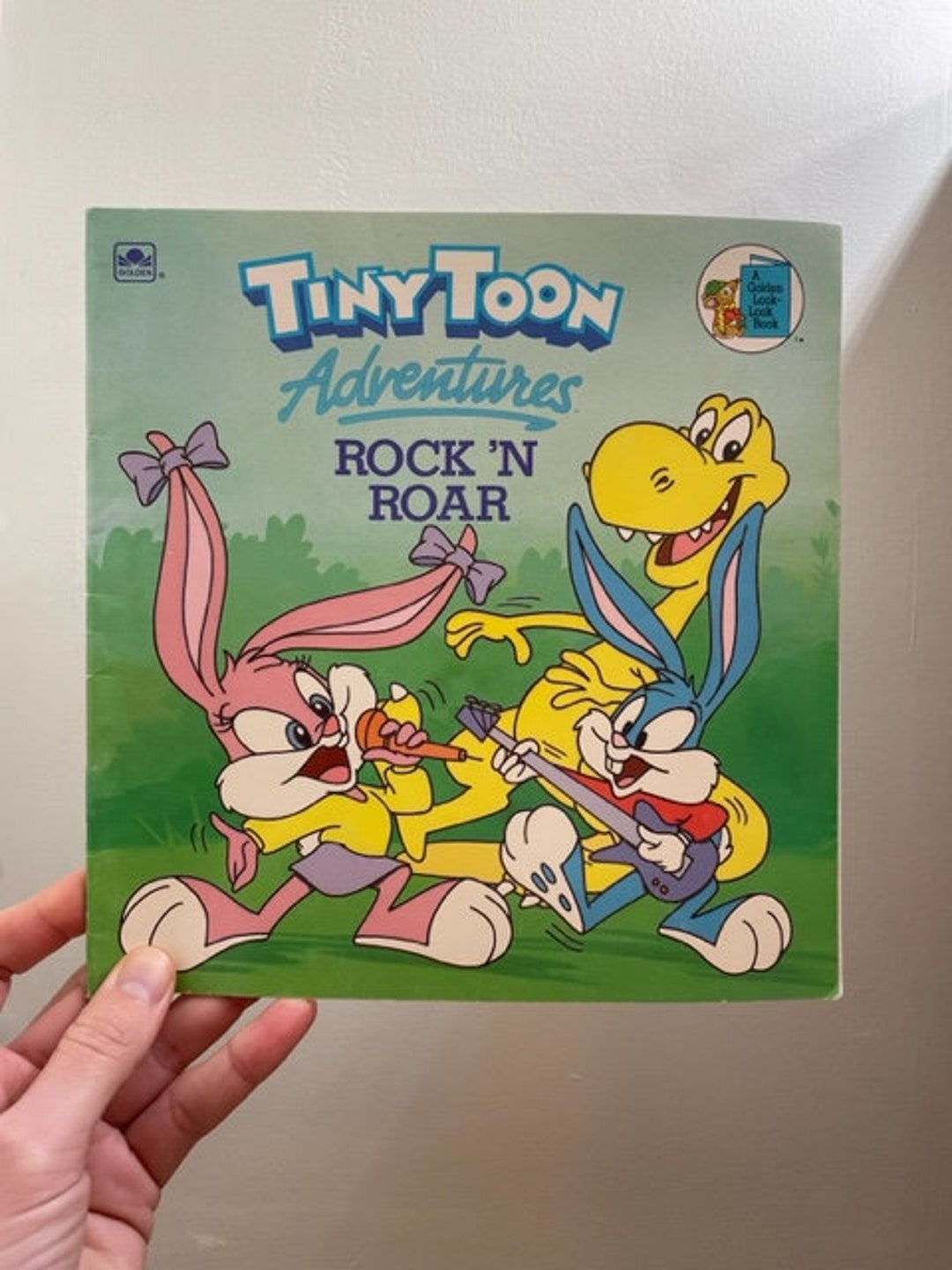 1990s Warner Bros Tiny Toon Adventures Rock N' Roar A Golden Look Book ...