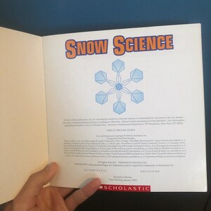Homeschool Science Reference Activities Book, Snow Science, Create Your ...