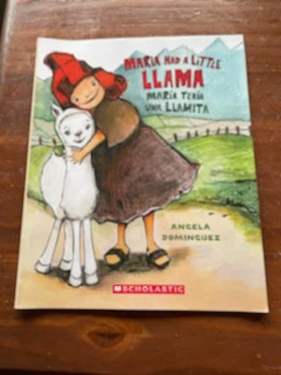 Paperback Maria Had a Little Llama / María Tenía Una Llamita: - Etsy
