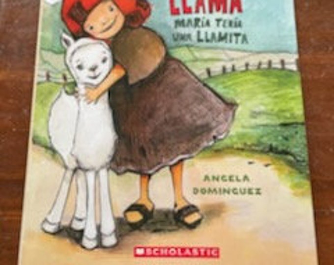 Paperback Maria Had a Little Llama / María Tenía Una Llamita: Bilingual ...