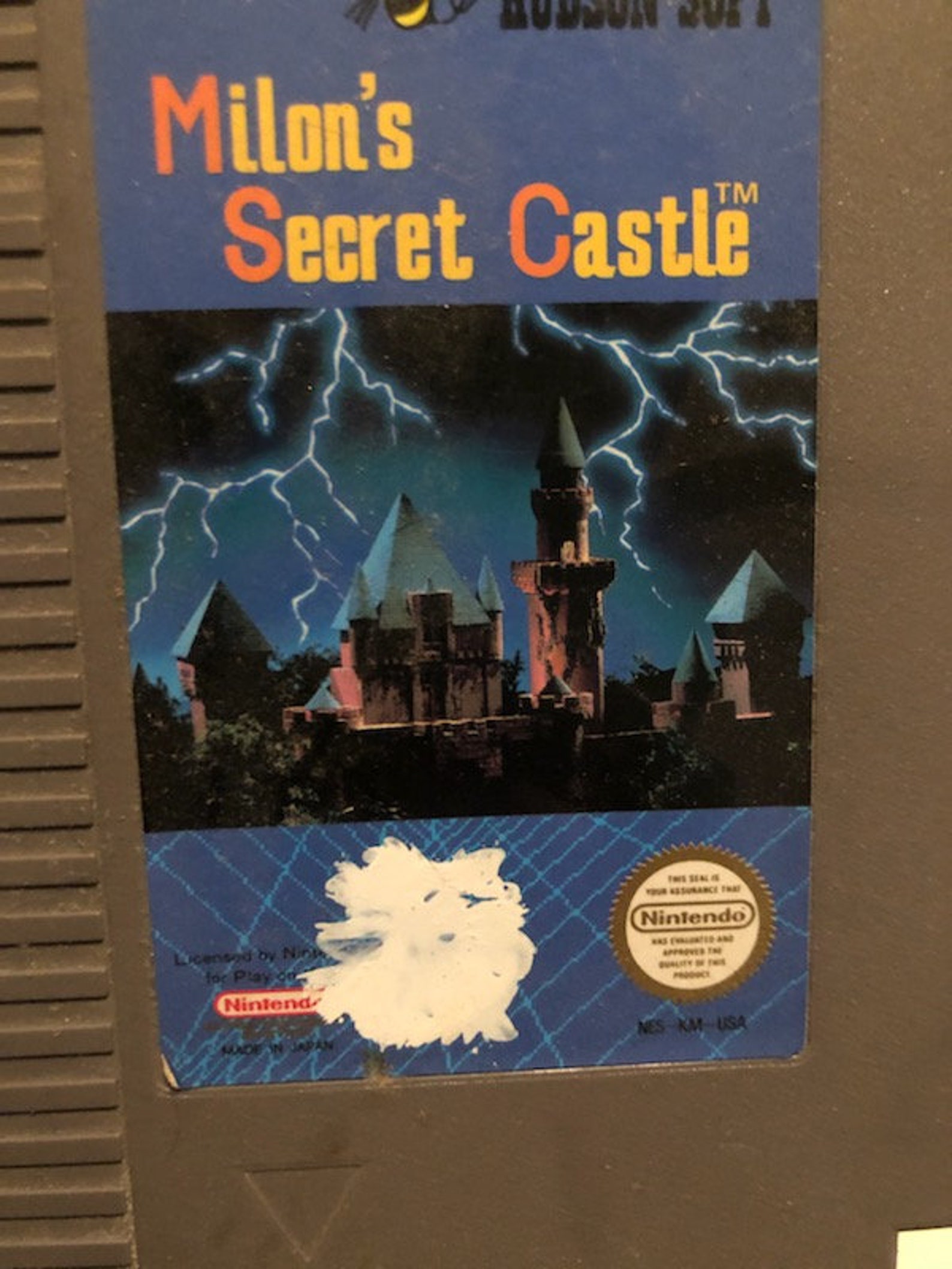 Nintendo Hudson Soft's Milon's Secret Castle Game - Etsy