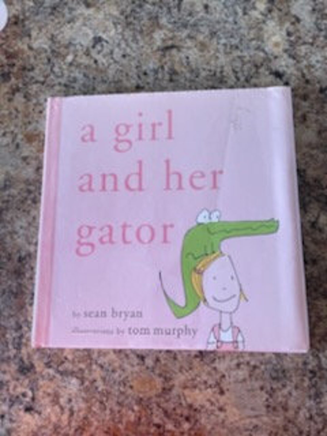 Vintage Hardcover Children's Book, A Girl and Her Gator by Sean Bryan ...