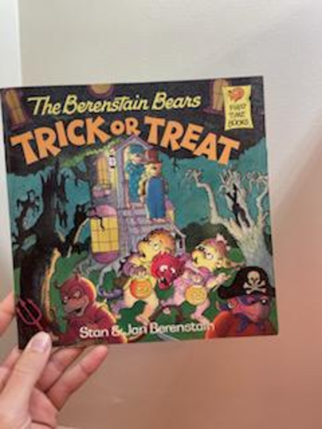 1989 Paperback the Berenstain Bears Trick or Treat First Time Books ...