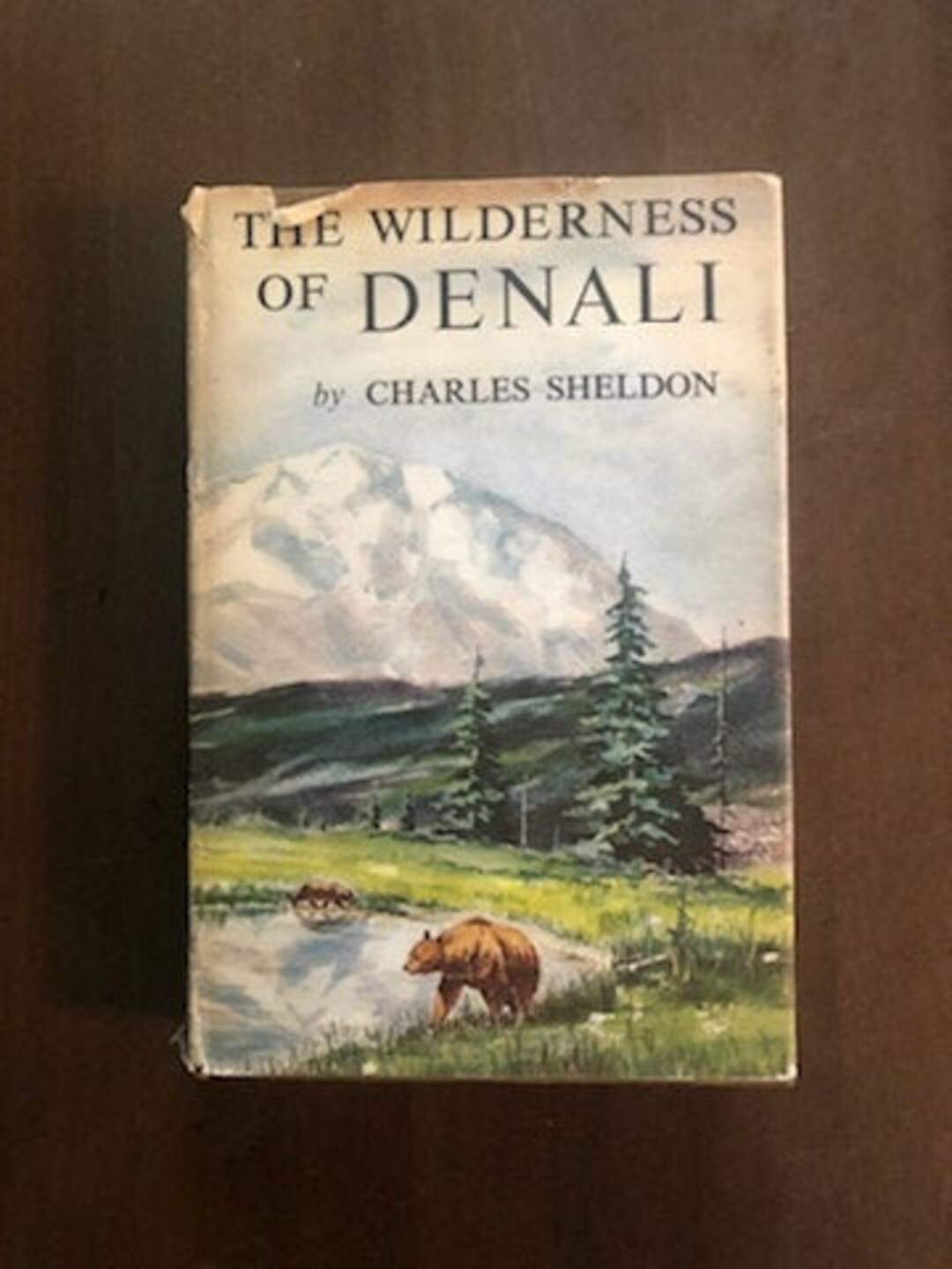 Vintage 1960 Hardcover, the Wilderness of Denali by Charles Sheldon ...