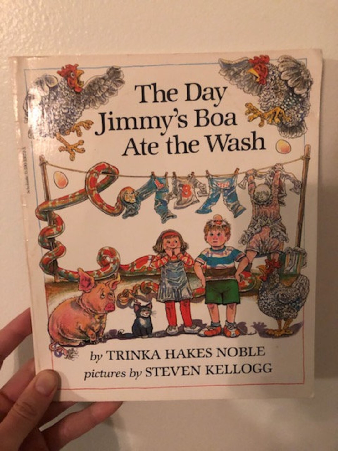 The Day Jimmy's Boa Ate the Wash by Trinka Hakes Noble - Etsy