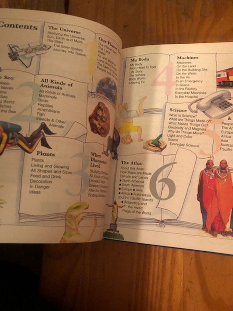 1996 Kingfisher Learning Adventure Library 5 Science/people and Places ...