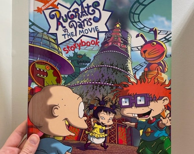 First Edition 2000 Hardcover Nickelodeon Rugrats in Paris the Movie ...