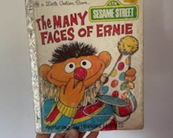 Sesame Street the Many Faces of Ernie 1979 - Etsy
