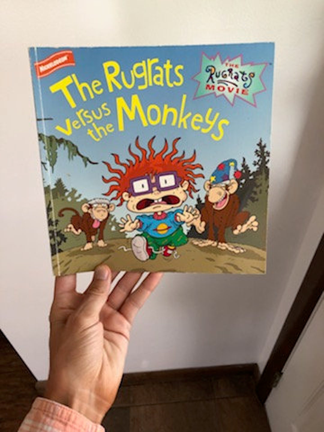 1998 Paperback Nickeloden the Rugrats Versus the Monkeys, the Rugrats ...