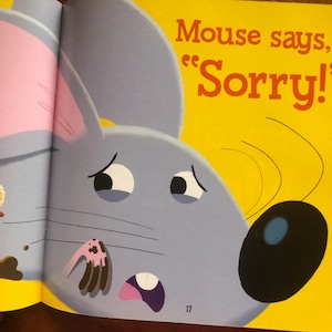 Hello Genius Paperback Mouse Says "sorry" by Michael Dahl and Oriol ...