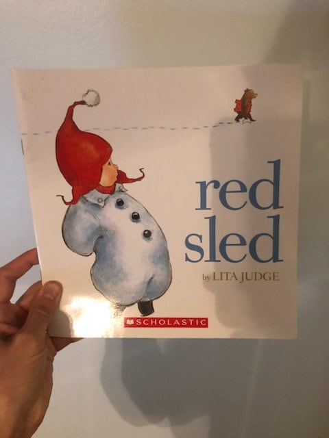 Red Sled By Lita Judge