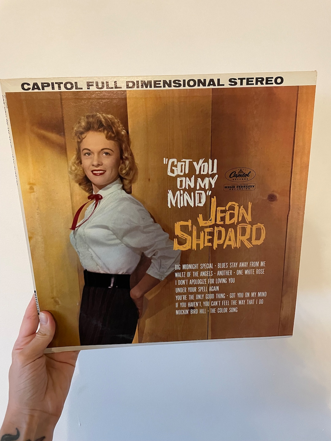 1961 Capitol Full Dimensional Stereo Jean Shepard Got You on My Mind ...