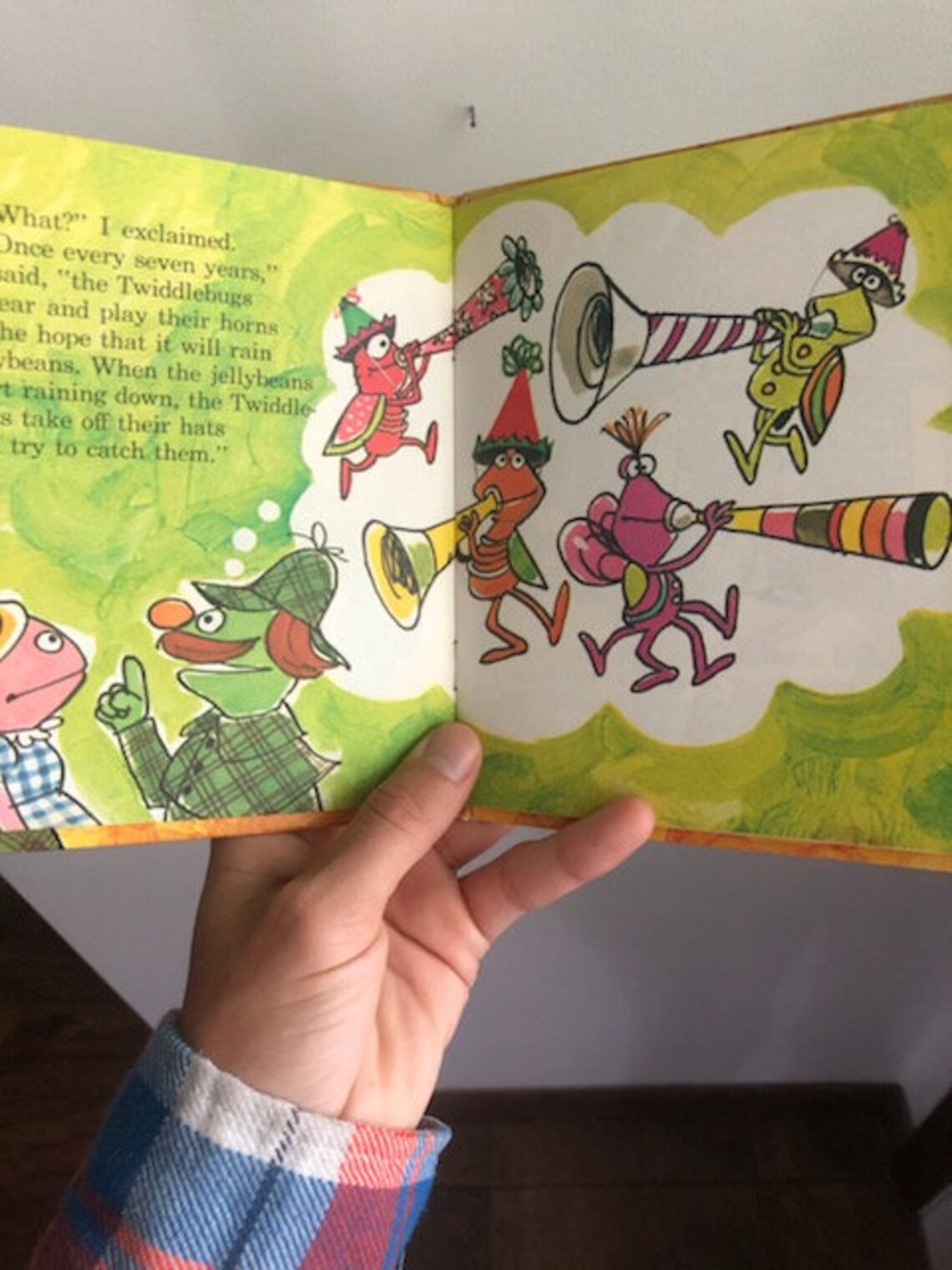 Vintage 1972 Sesame Street SHERLOCK HEMLOCK Book Reading Education ...