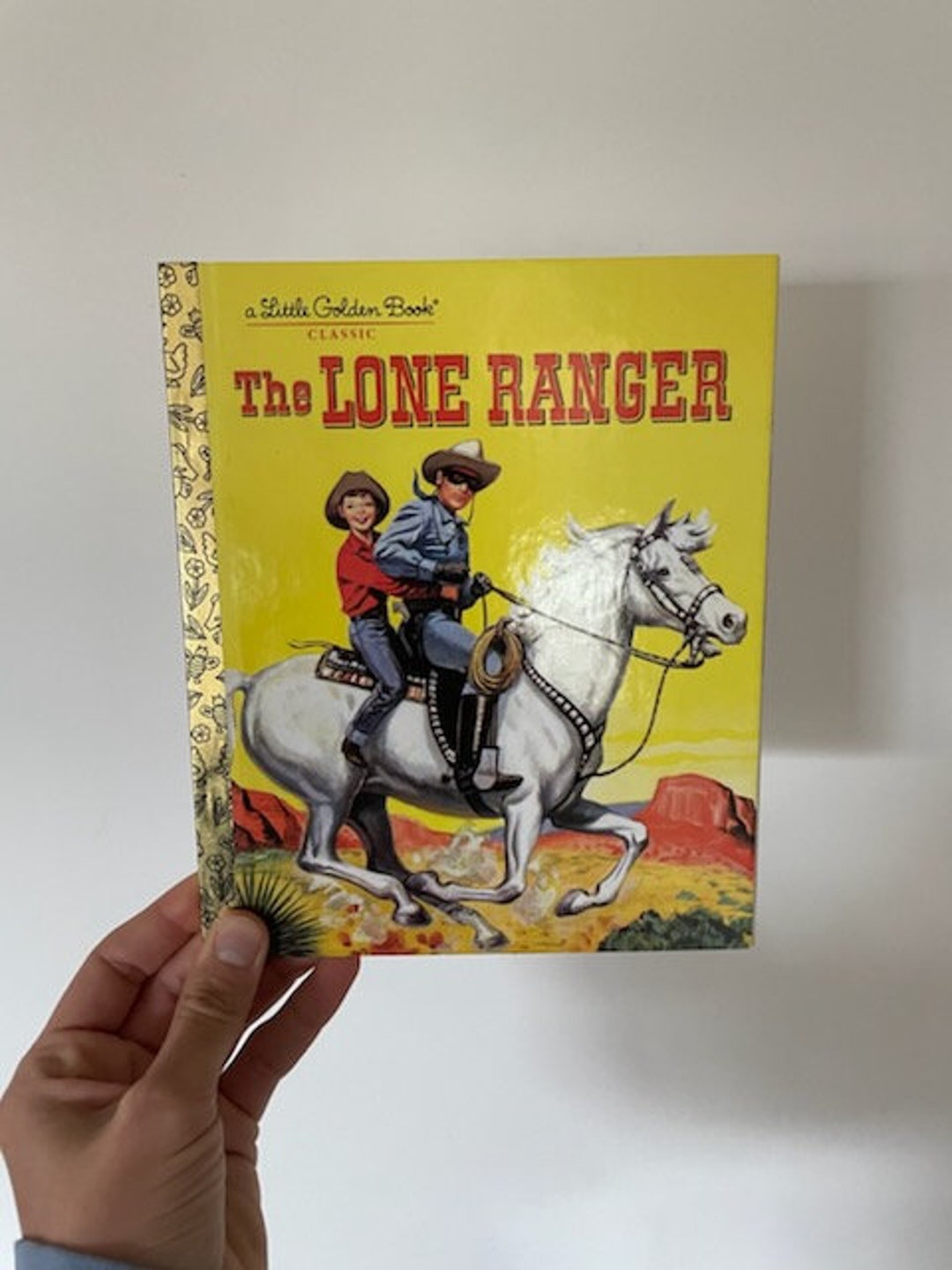 1984 the Lone Ranger a Little Golden Book Classic Hardcover Children's ...