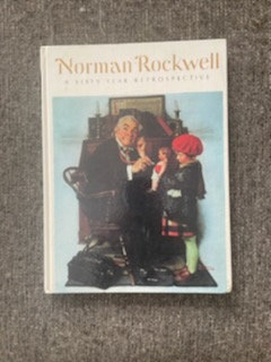 1972 Large Hardcover Normal Rockwell Art Reference Book, Normal ...