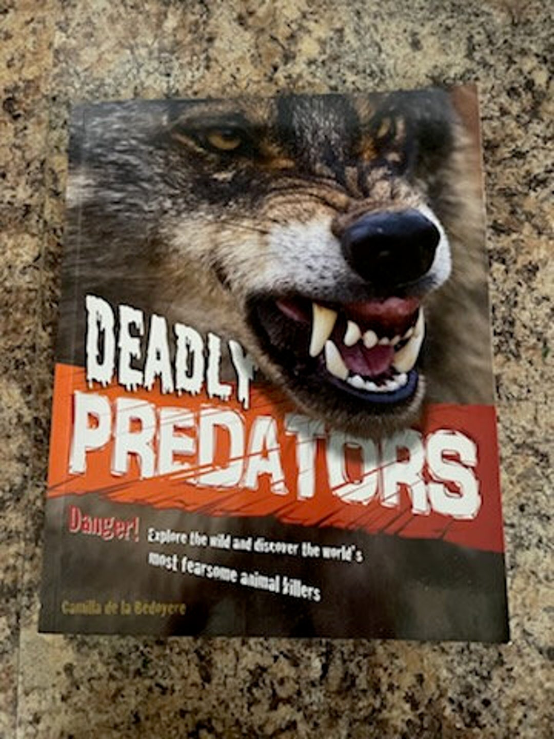 Science Animal Nature Reference Book Deadly Predators Explore the Wild ...