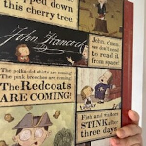 Hardcover Founding Fathers American History Children's Book, John, Paul ...