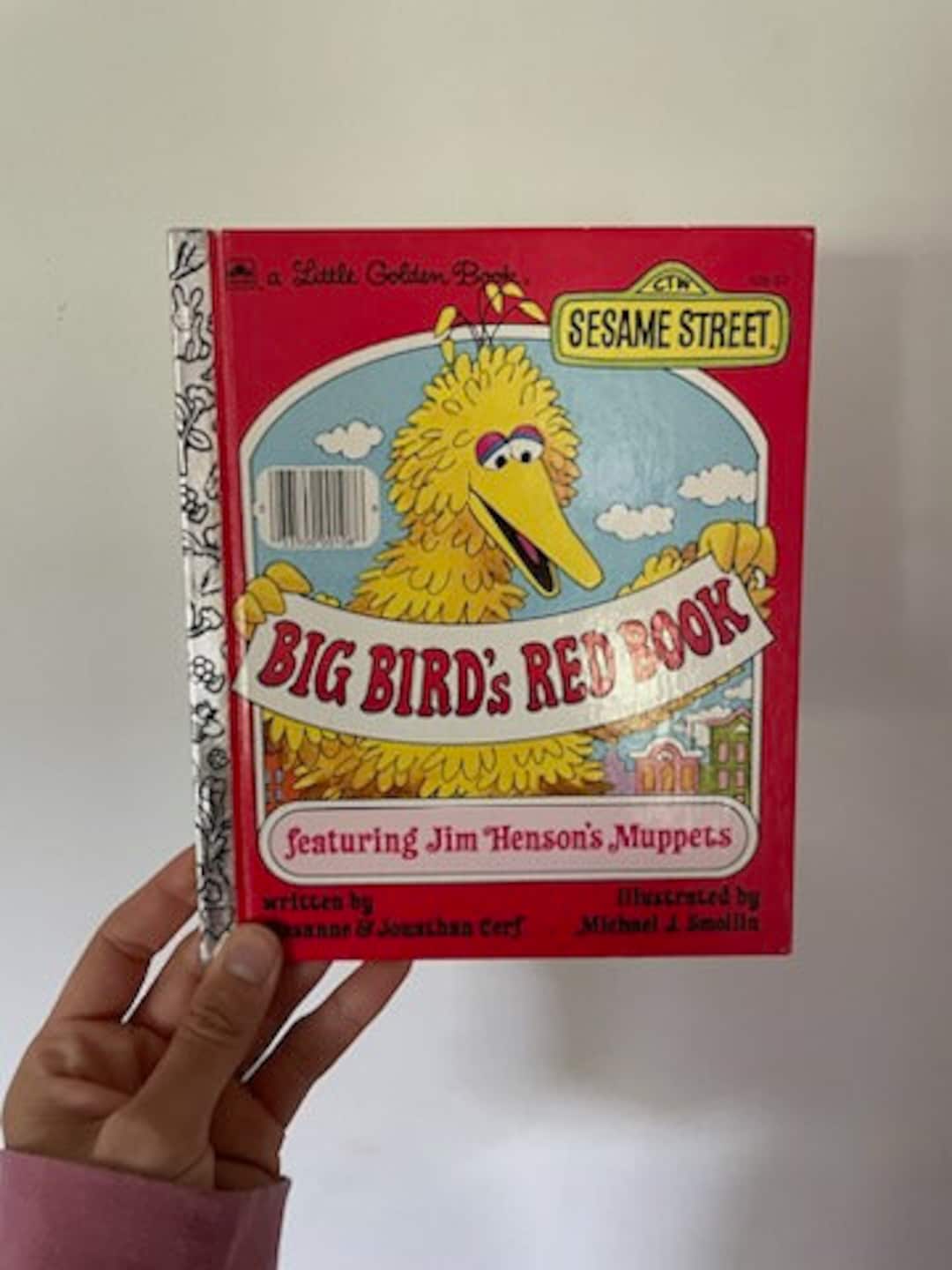 1977 Printed in USA Vintage A Little Golden Book 108-52 Sesame Street ...
