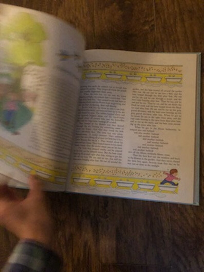 1974 Large Vintage Hardcover Children's Book Picture Book - Etsy