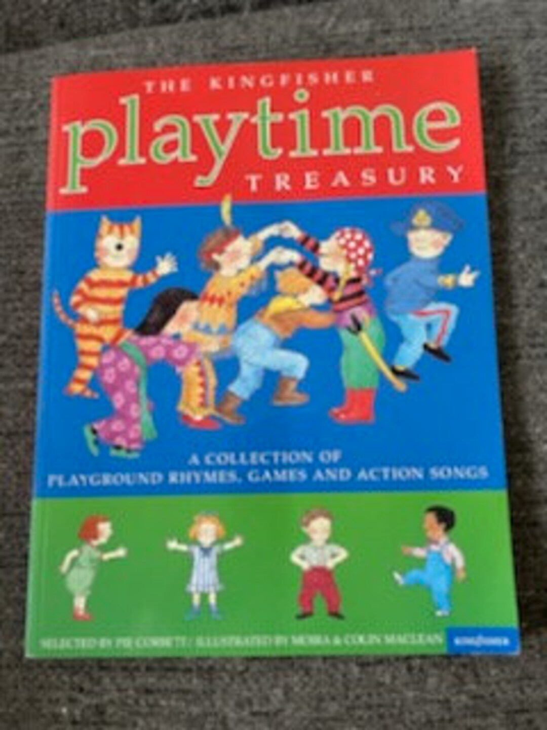 1989 Paperback Book the Kingfisher Playtime Treasury A Collection of ...